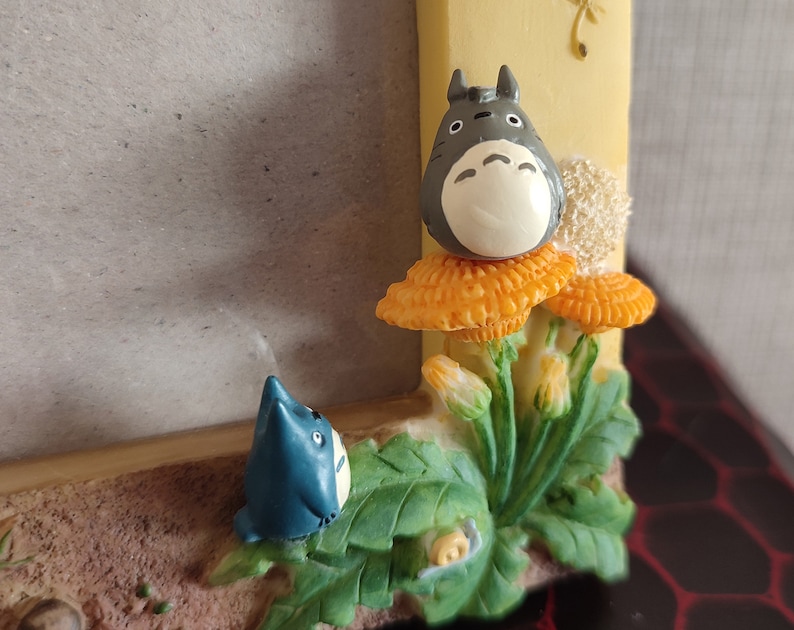 Vintage Original Ghibli Totoro Photo Frame/wall Hanging My - Etsy