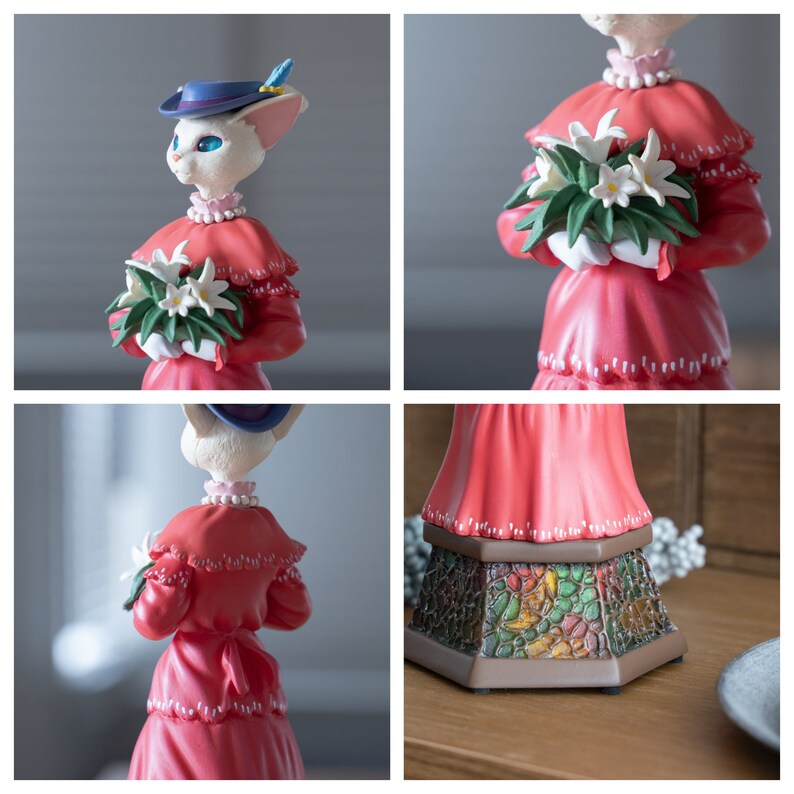 Original Ghibli Studio Baron/louise Music Box Figure Whisper - Etsy