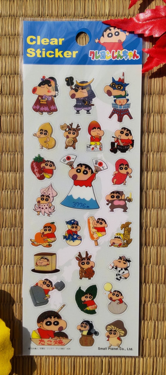 Original Crayon Shin-chan Stickers Set - Etsy