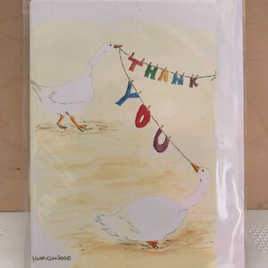 Geese Thank You Card - Etsy
