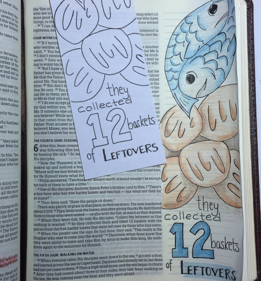 Template F: Bible Journaling Printable Template Set of 5 Designs ...