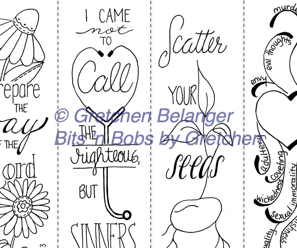 Template X Bible Journaling Printable Template Set Of 4 Designs Book