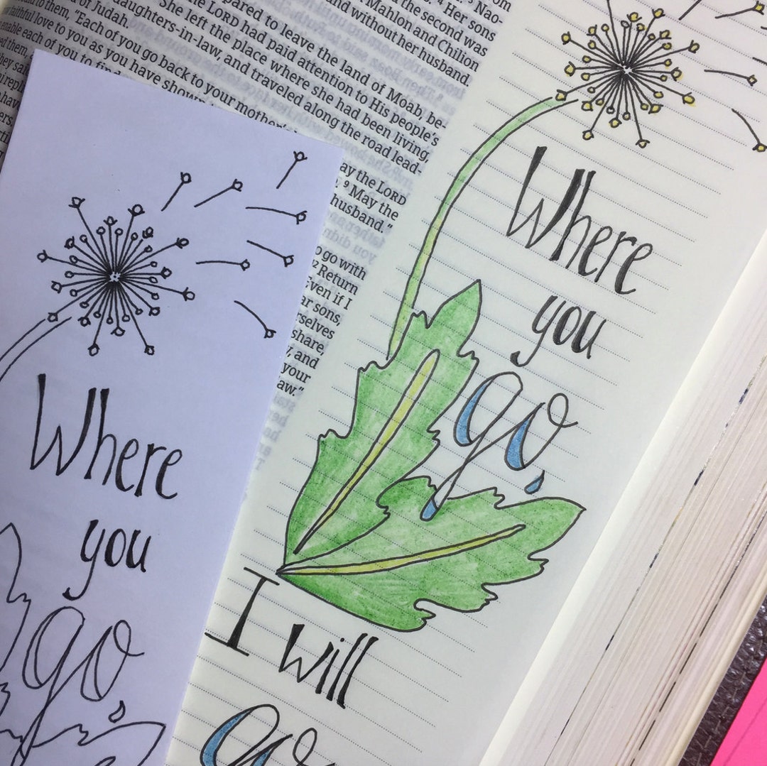 Template O: Bible Journaling Printable Template Set of 4 Designs - Etsy