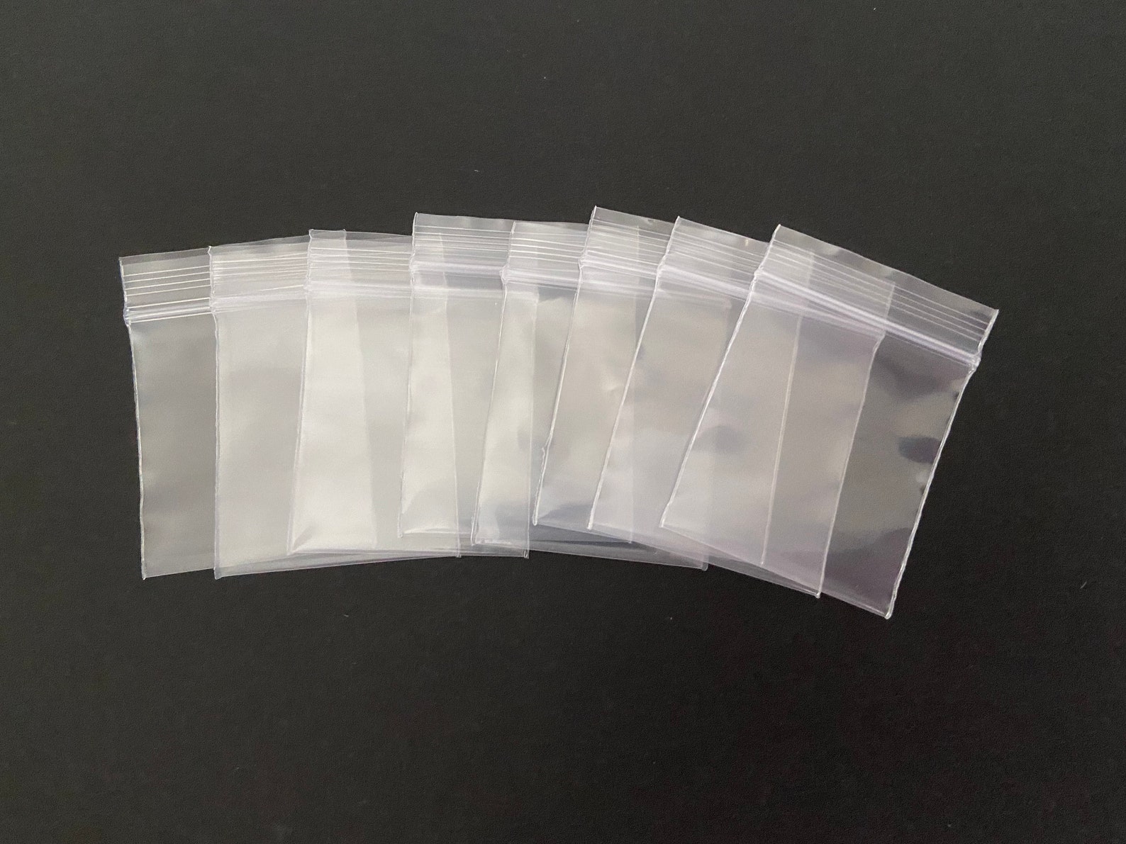SMALL Clear Plastic Zip Lock Bags. Tiny Resealable Jewelry - Etsy