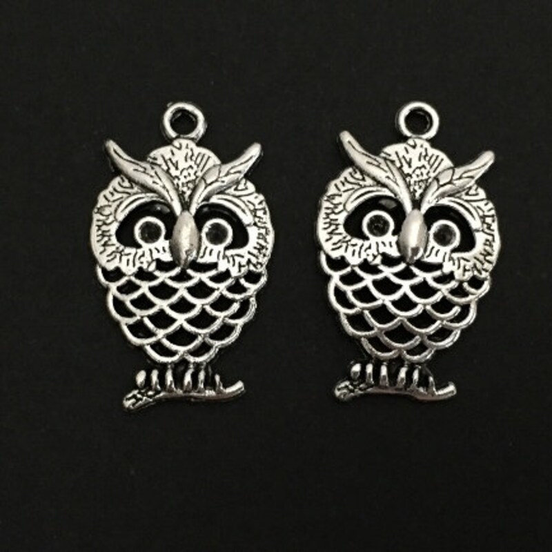 Owl Charms - Etsy