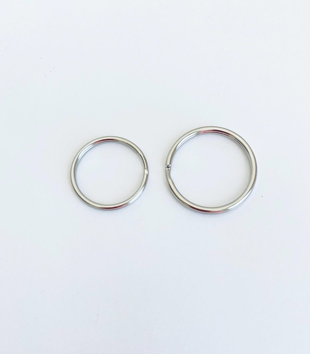 Base Metal Key Rings. 25MM Key Rings. 30MM Key Ring. Large Split Jump ...