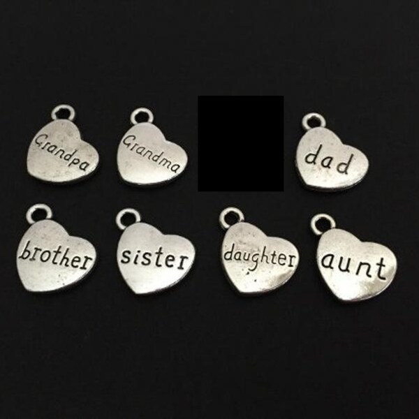 Word Charms - Etsy