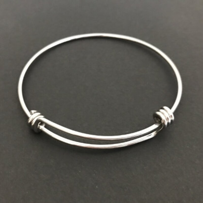 Stainless Steel Bangle - Etsy