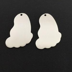 Stainless Steel Shiny Footprint Blanks. Hand Stamping - Etsy