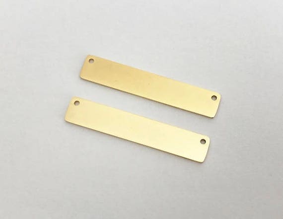 Blank Gold Name Plate