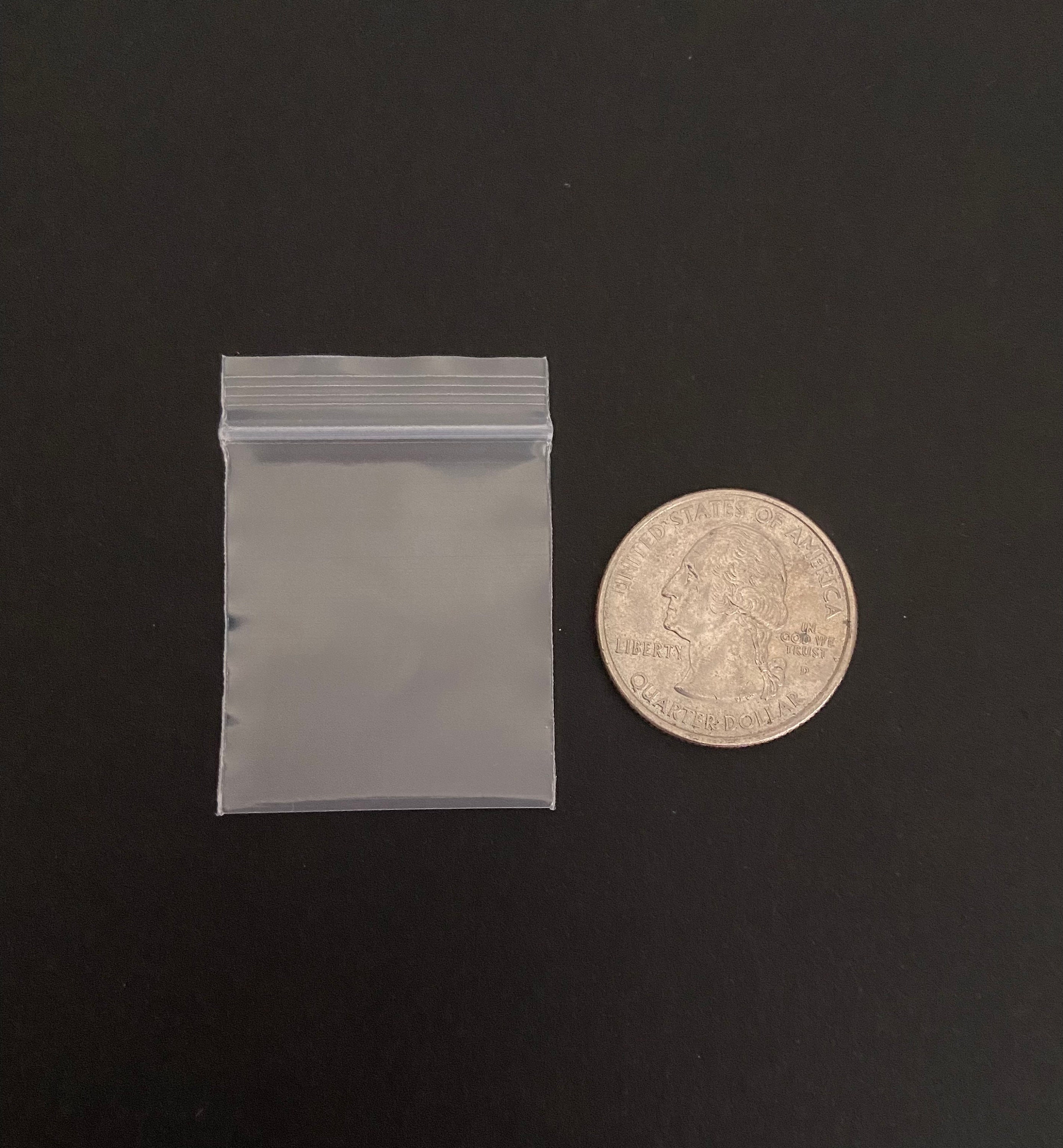 SMALL Clear Plastic Zip Lock Bags. Tiny Resealable Jewelry - Etsy