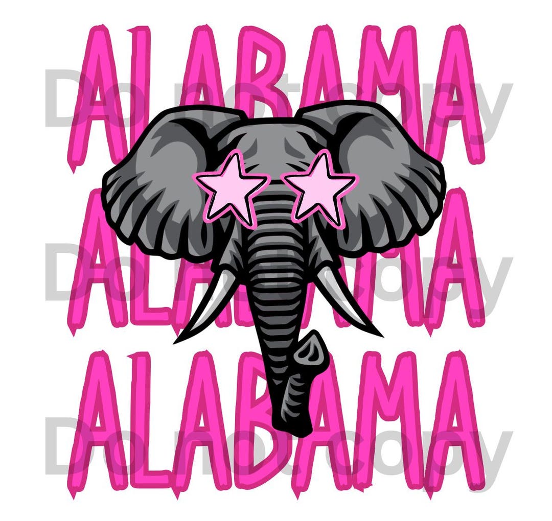 Alabama Roll Tide Download Clipart PNG Sublimation Transfer - Etsy
