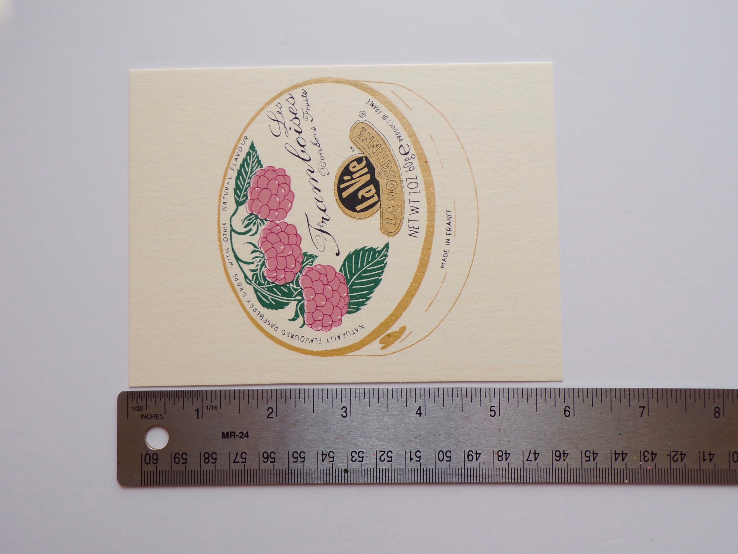 Framboises Candy Screen Print - Etsy