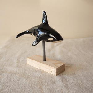Handmade Ceramic Orca Sculpture - Etsy