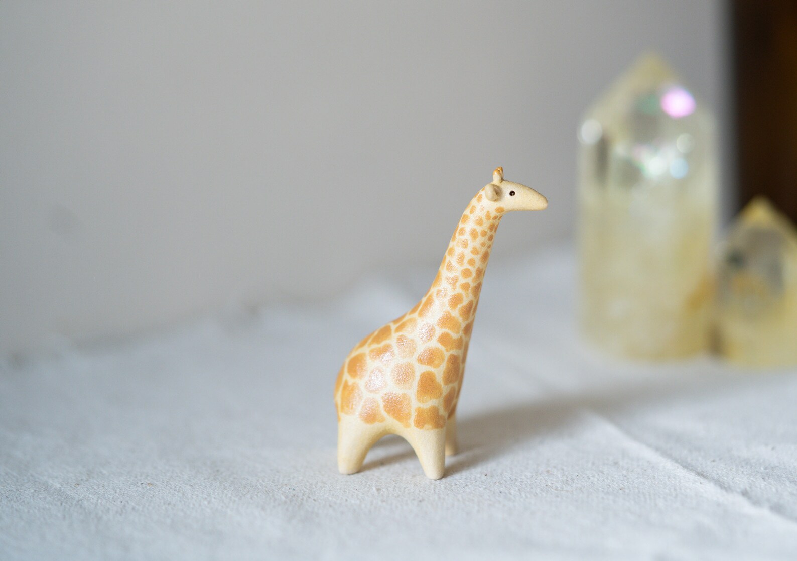 Miniature Handmade Ceramic Giraffe Figurine - Etsy