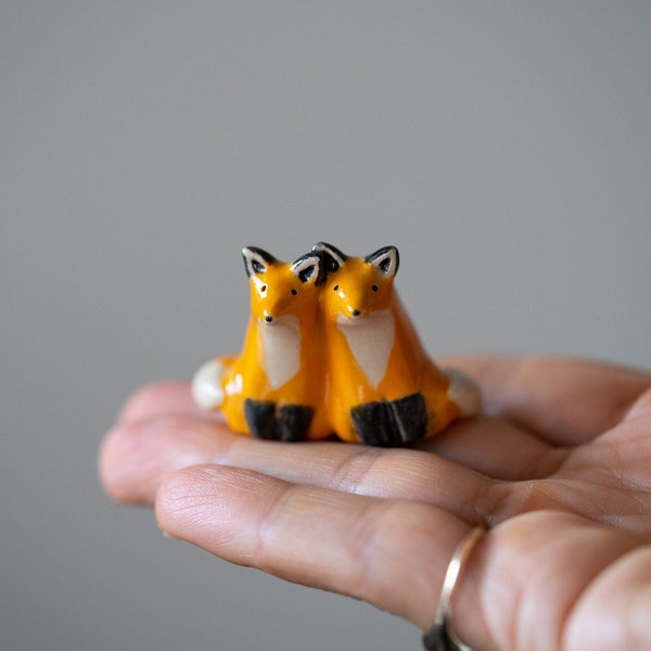 Ceramic Fox - Etsy
