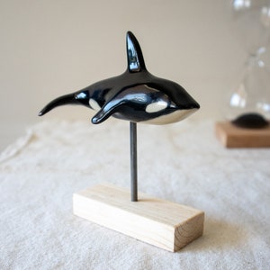 Handmade Ceramic Orca Sculpture - Etsy