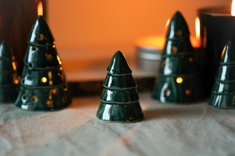 Handmade Ceramic Christmas Tree - Etsy