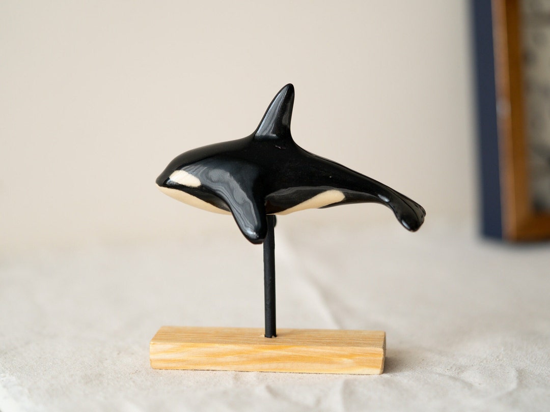 Handmade Ceramic Orca Sculpture - Etsy