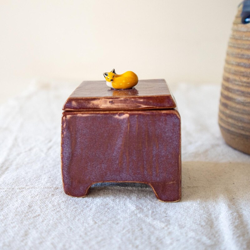 Ceramic Box - Etsy
