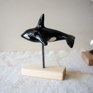 Handmade Ceramic Orca Sculpture - Etsy