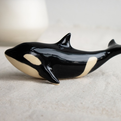 Handmade Ceramic Blue Whale Figurine - Etsy