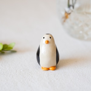 Handmade Ceramic Penguin Figurine - Etsy