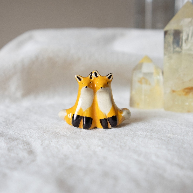 Ceramic Fox - Etsy