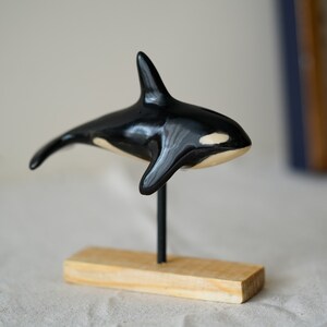 Handmade Ceramic Orca Sculpture - Etsy