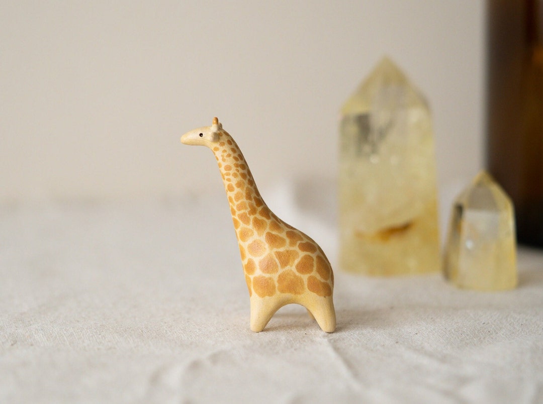 Miniature Handmade Ceramic Giraffe Figurine - Etsy