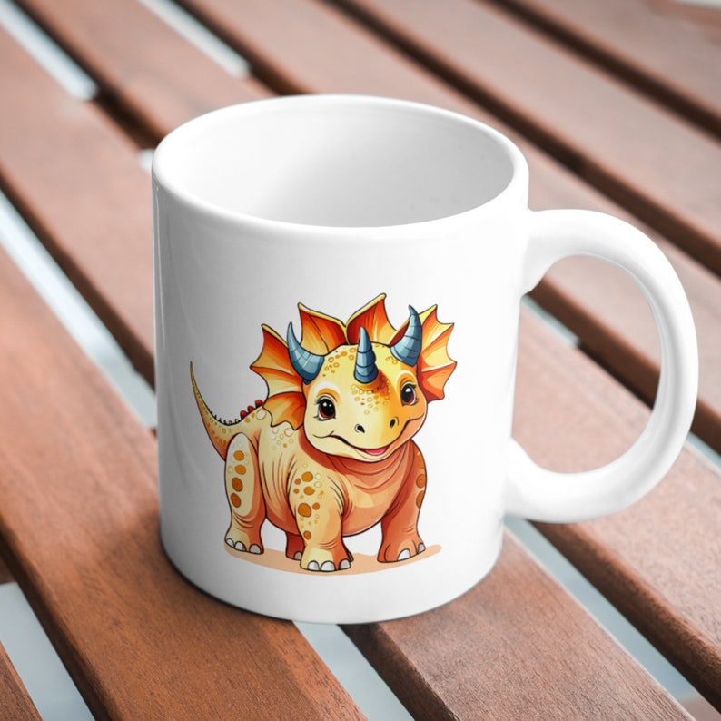 Dinosaur Clipart, Cute Dinos PNG, T-rex, Triceratops, Brontosaurus ...