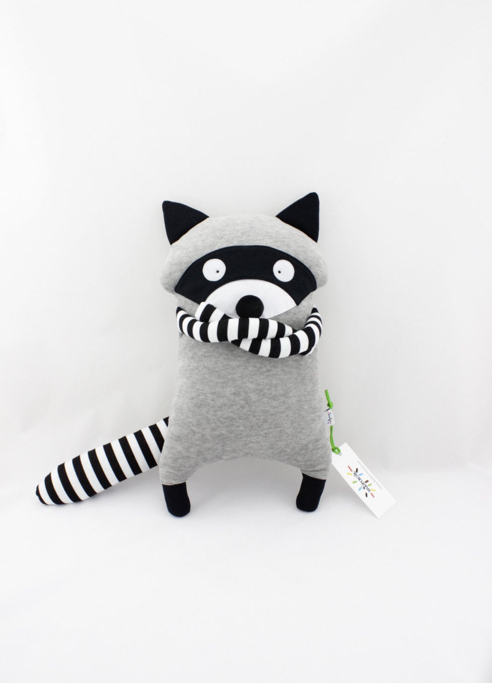 Racoon soft filled plush toy handmade Toys Toys & Games Stuffed Animals ...