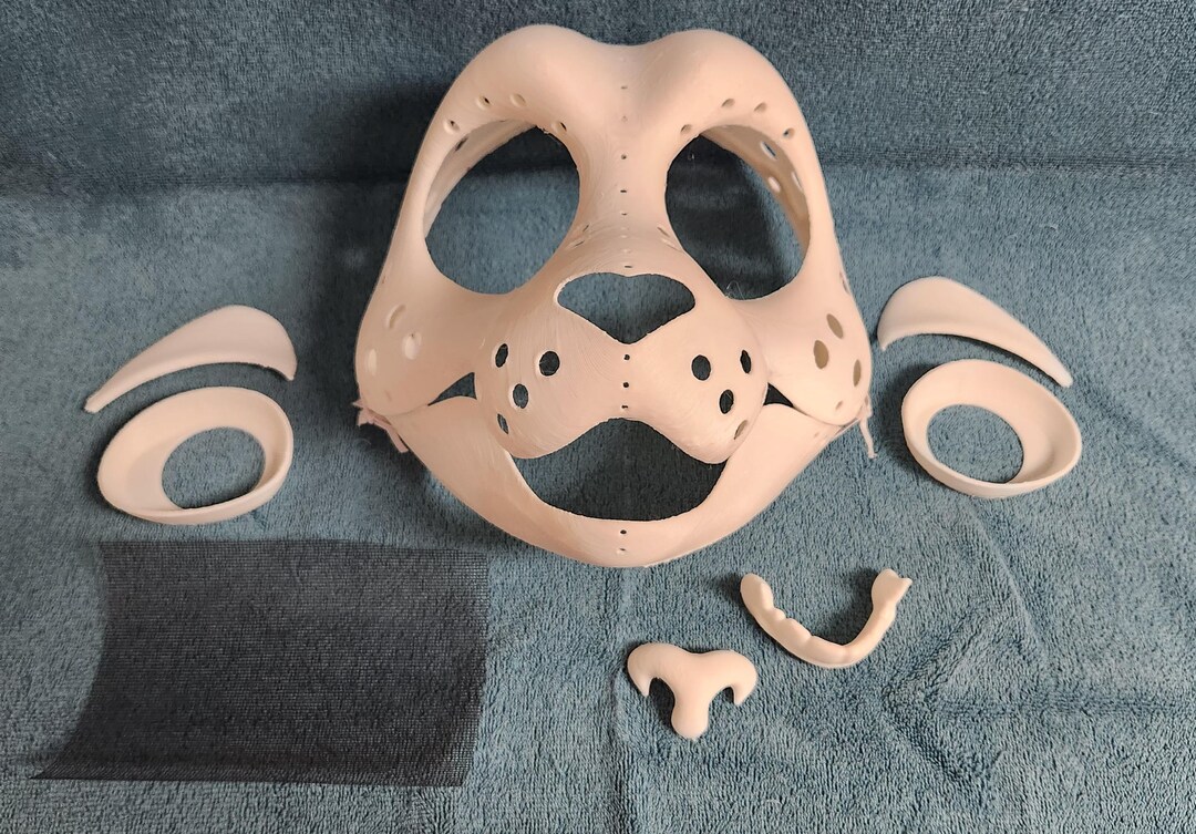 Cat Fursuit Head Blank - Etsy