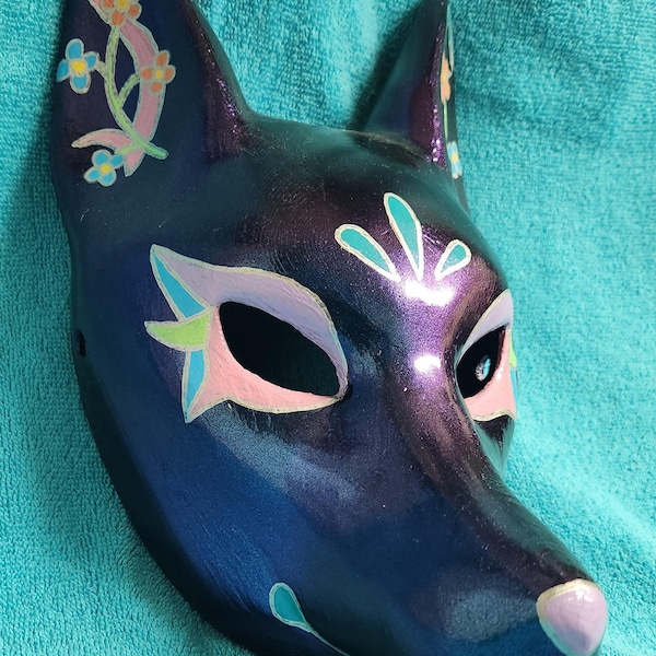 Kitsune Mask - Etsy