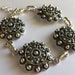Silver Bracelet Charro Grande - Charro Button Jewelry - Historic ...