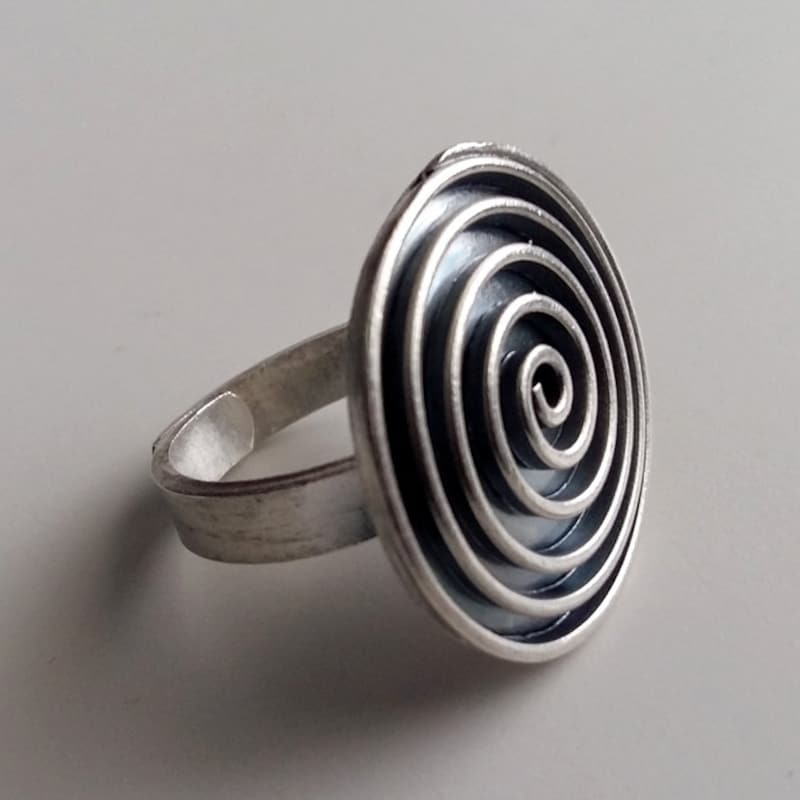 Spiral Ring - Etsy