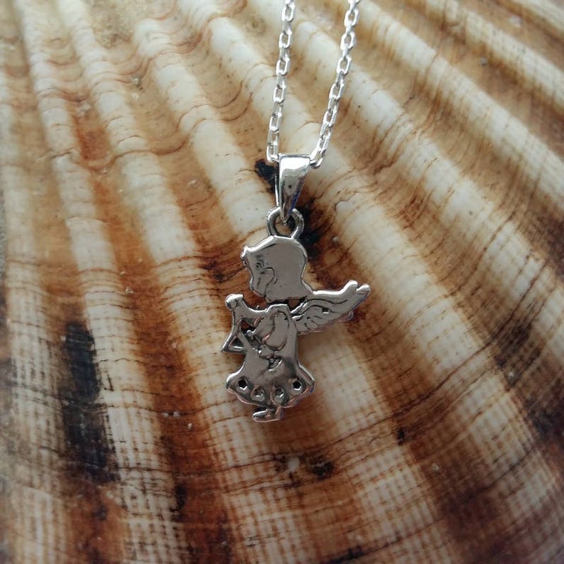 Angel Necklace Angelito - Angel Pendant Necklace - Lucky Charms ...