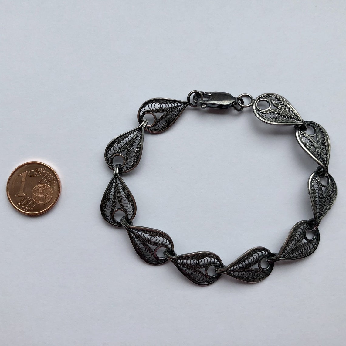 Filigree Bracelet Marisol Silver Bracelets Filigree - Etsy