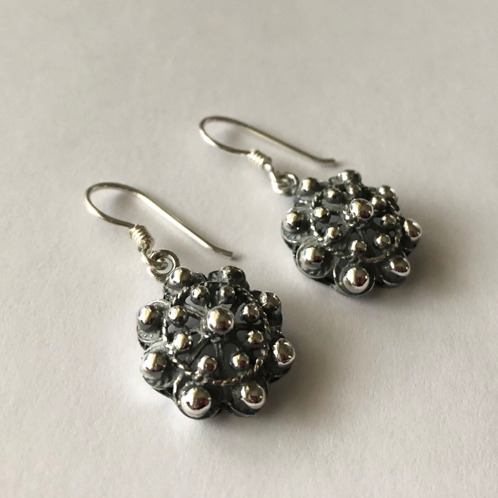 Silver Earrings Charro Dangle - Silver Dangle Earrrings - Charro ...