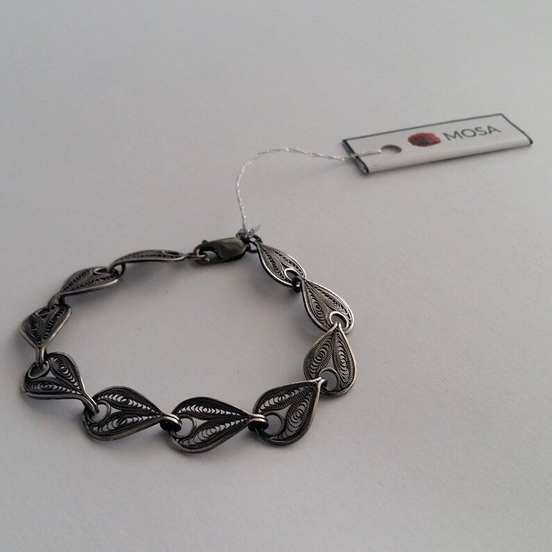 Filigree Bracelet Marisol Silver Bracelets Filigree - Etsy