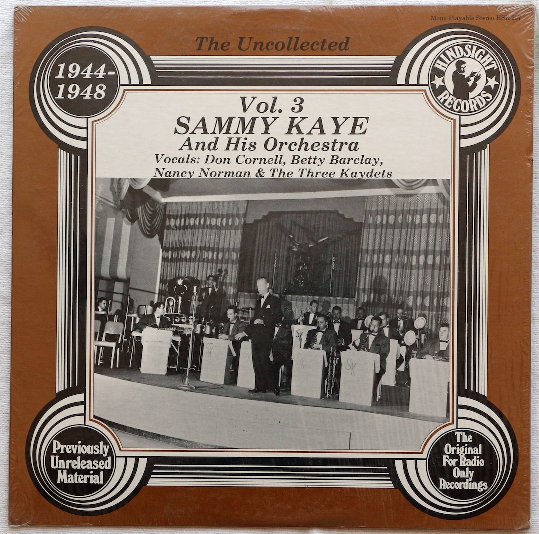 Sammy Kaye and His Orchestra - the Uncollected Vol. 3 - 1984 - Vinyl ...