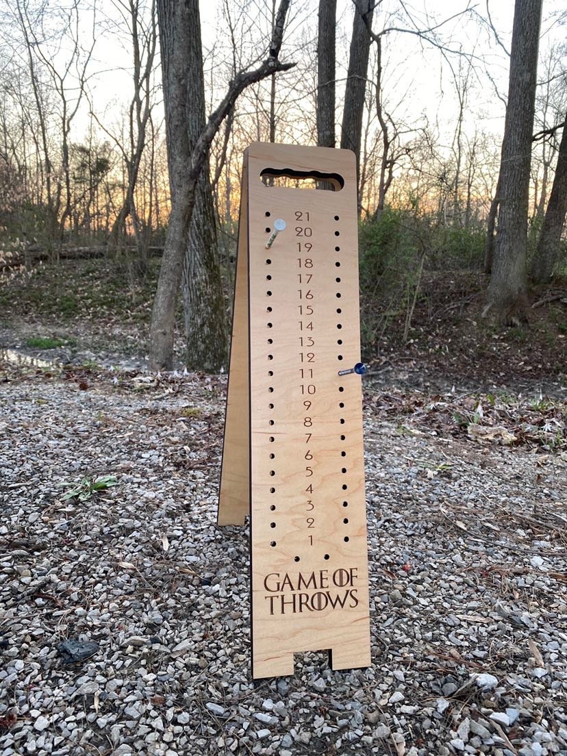 Custom junior Standing Cornhole Scoreboard / - Etsy