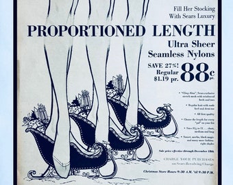 Sears Lingerie Ad - Etsy