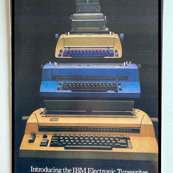 Ibm Selectric Typewriter - Etsy