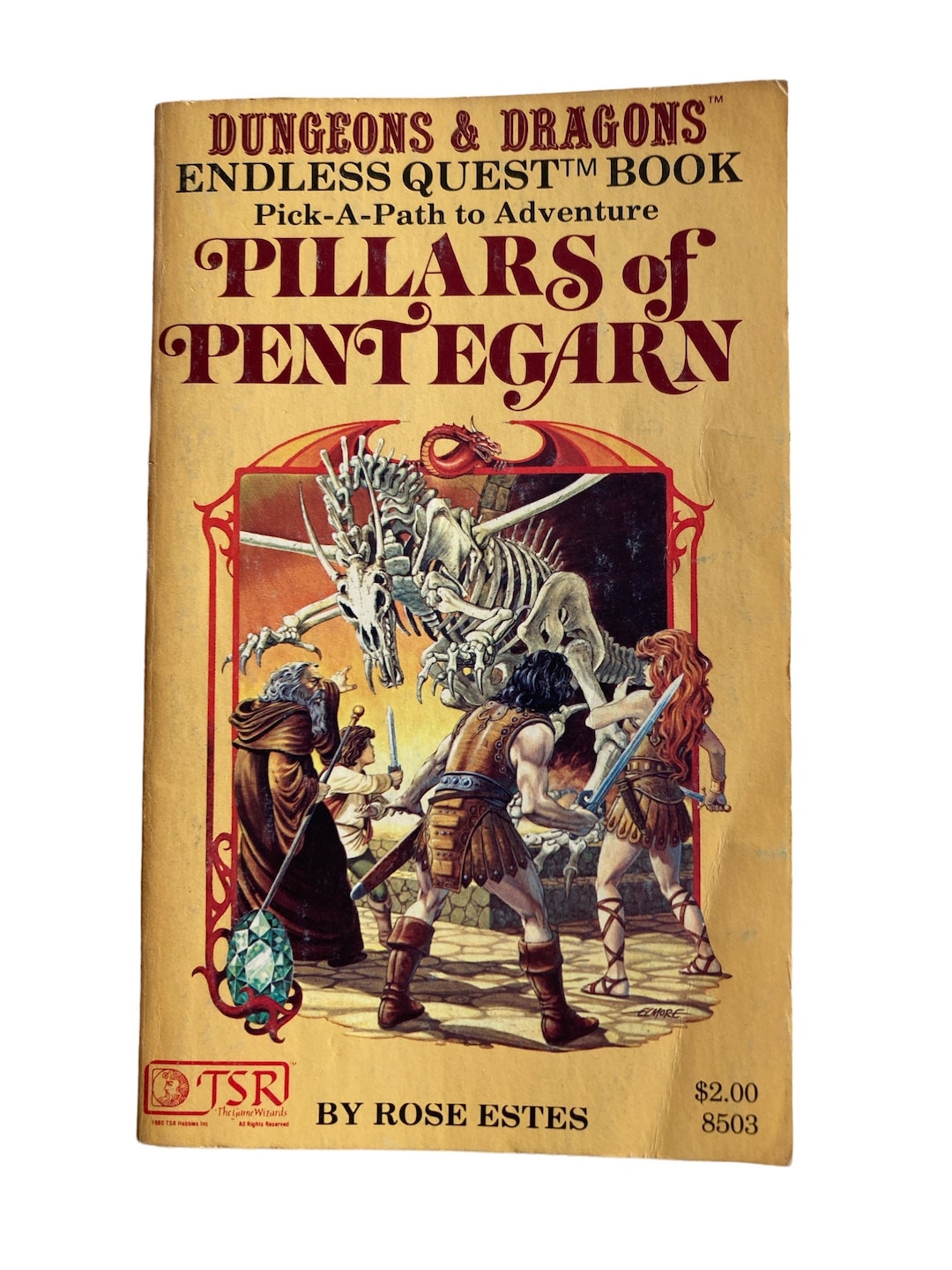 Dungeons & Dragons Endless Quest 3 Pillars of Pentegarn 1982 - Etsy