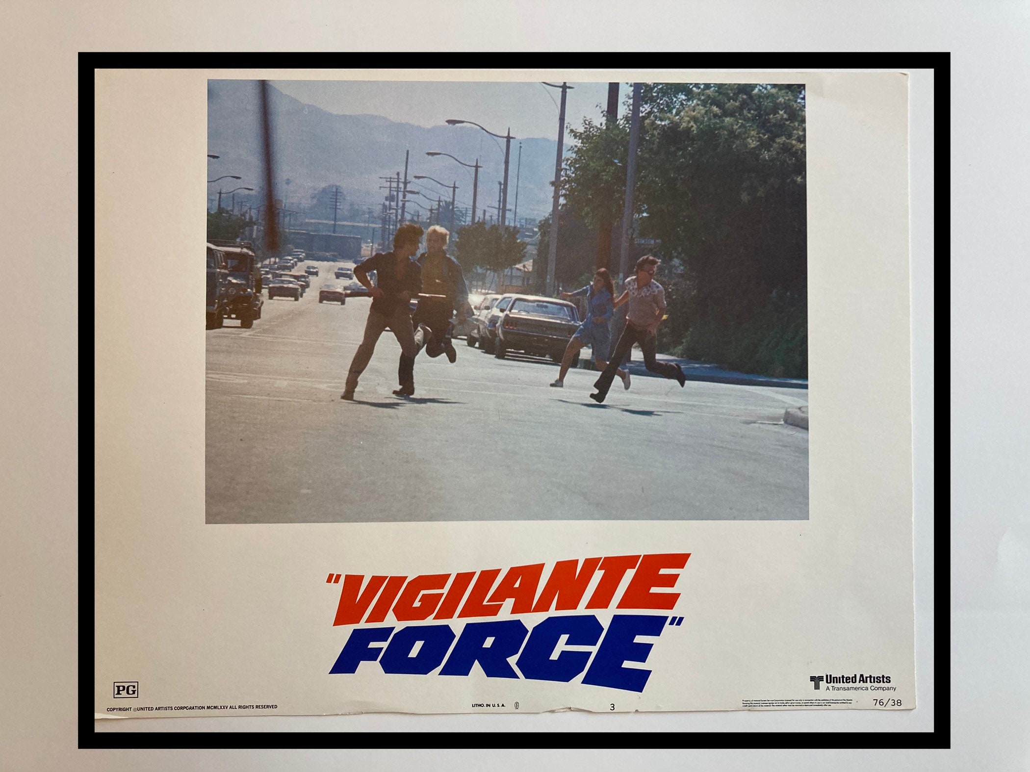 Vintage Original Movie Theater Lobby Card Vigilante Force 1976 Kris ...