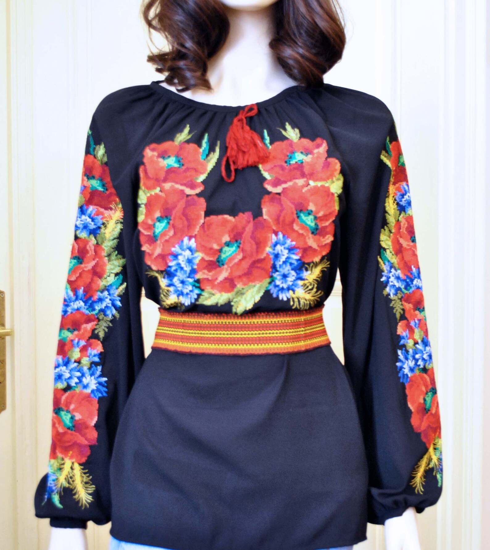 Ukrainian blouse Embroidered blouse Vyshyvanka Women's | Etsy