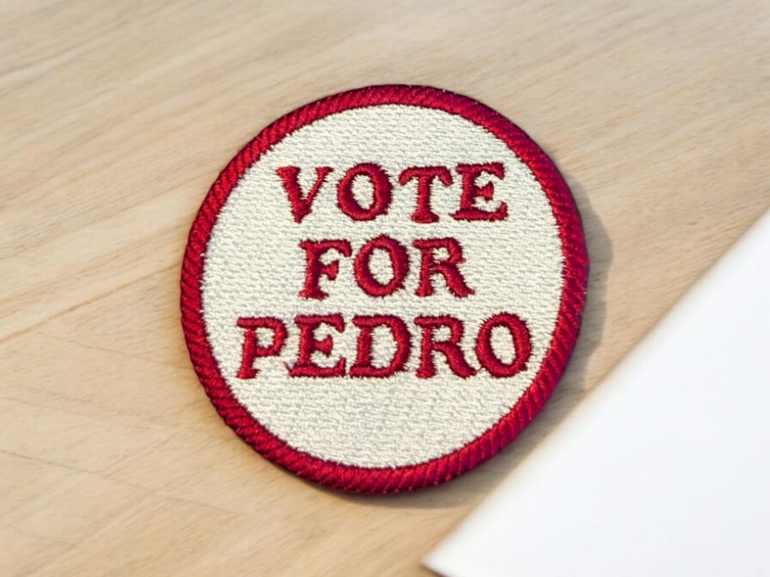 Vote for Pedro Patch 3 Inch, SEW ON - Etsy