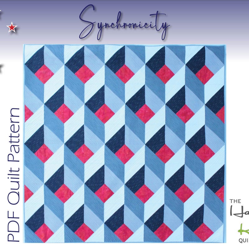 Optical Illusion Quilt Pattern - Etsy