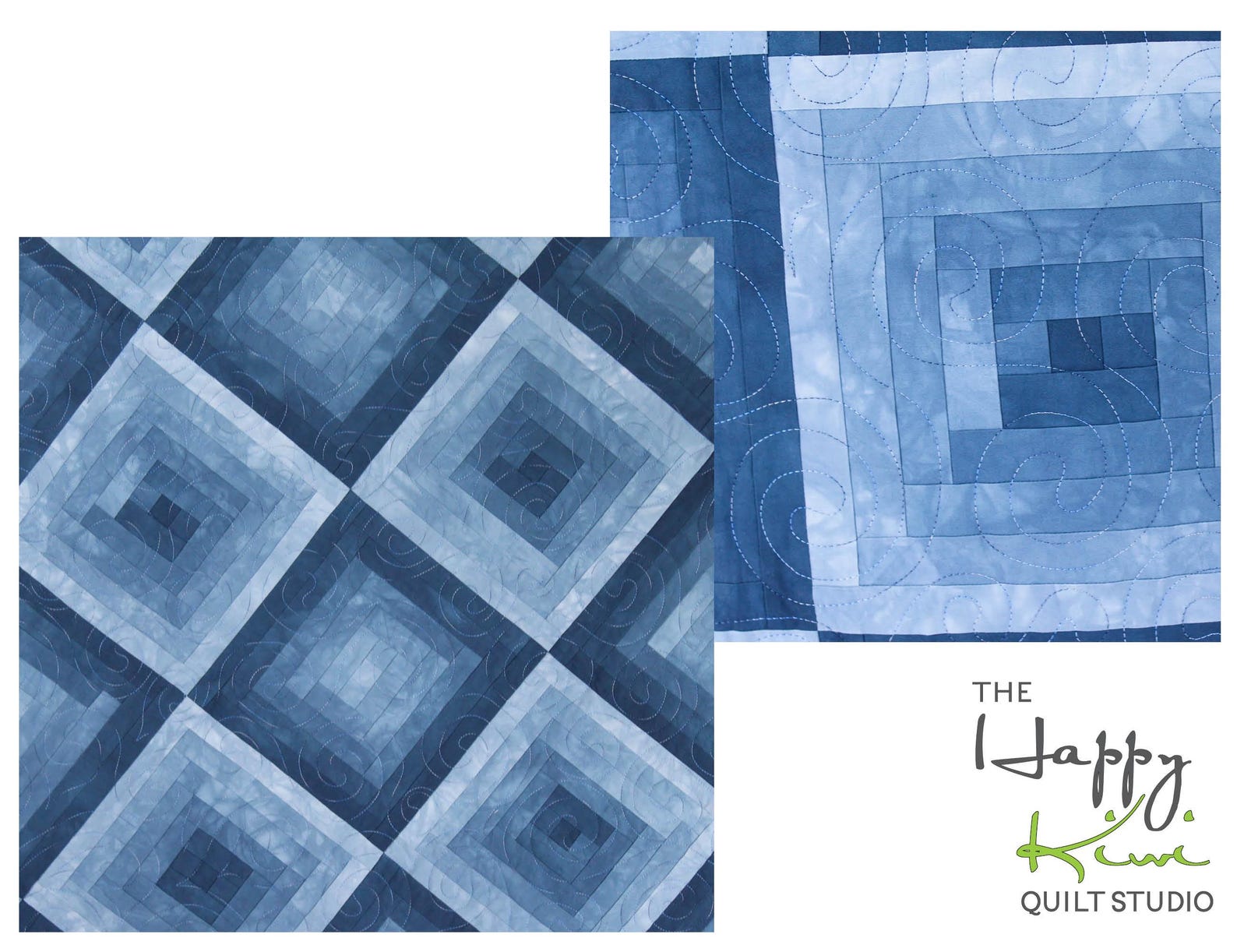 Moody Blues Quilt Pattern: Modern Design, Easy Instructions, & Digital ...